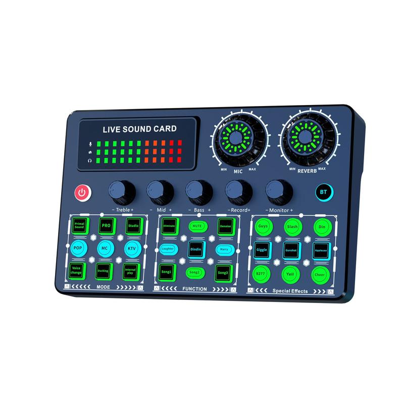 V99 Sound Card for Live Show English Style Universal Compute - TikTok ...