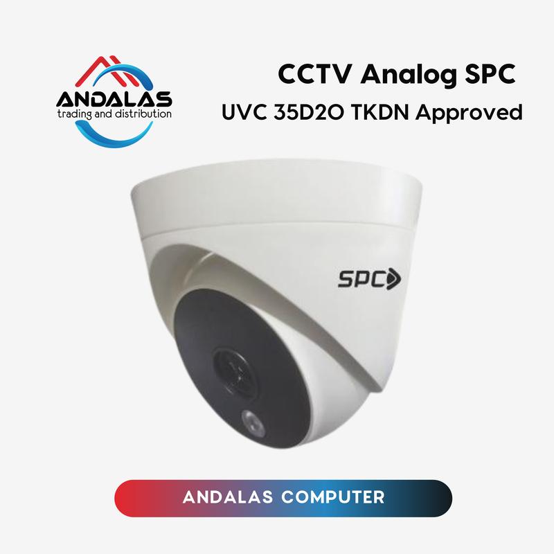 KAMERA ANALOG CCTV 2MP Spc-UVC35D20 TKDN APPROVE INDOOR camera - Shop ...