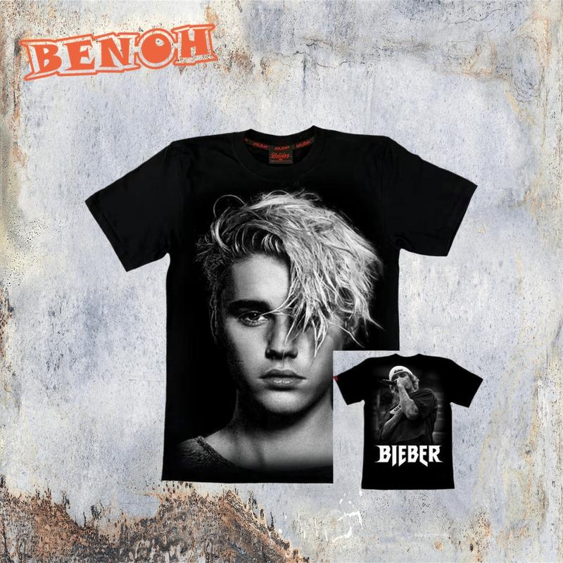justin bieber Benoh Retro Anime shirt Cartoon Fashion street - TikTok ...