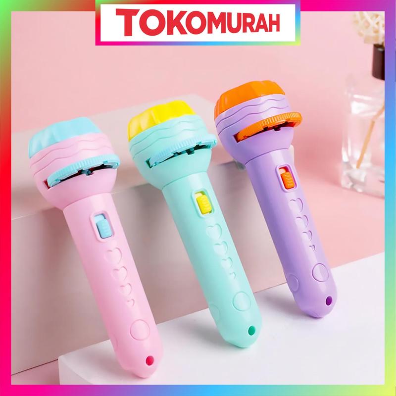 Mainan Anak Senter Proyektor/ Mainan Senter Gambar Flashlight/ - Shop ...