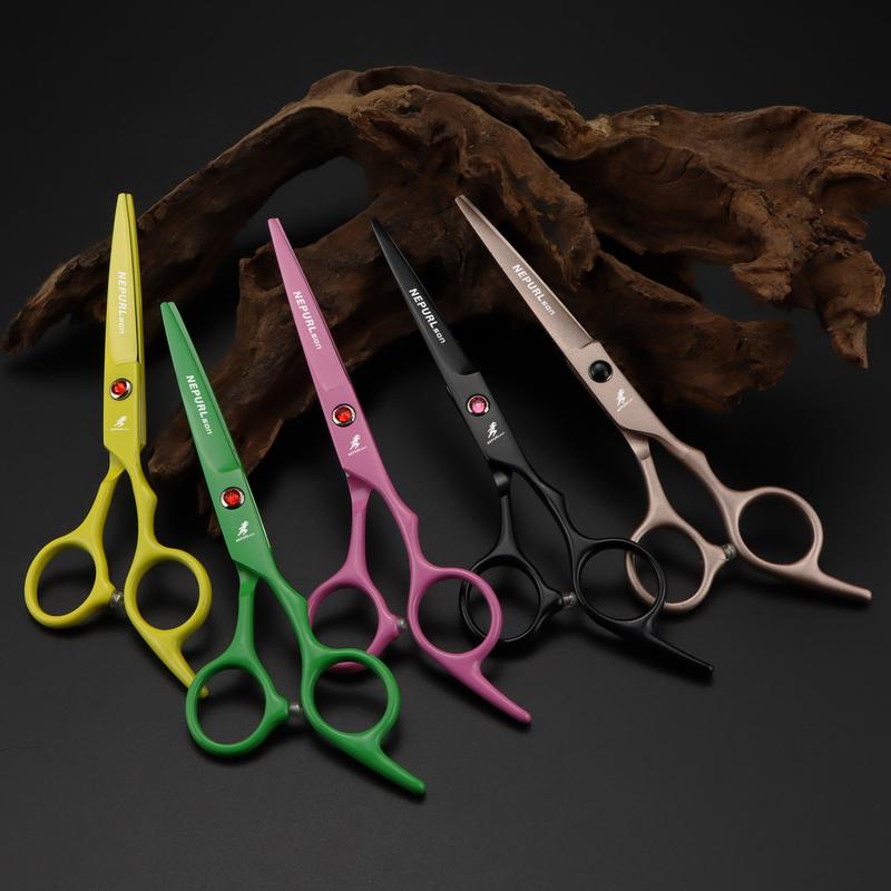 Gunting Rambut, Cat Bakar 6.0 inci, Berwarna-warni, Gunting Rambut ...