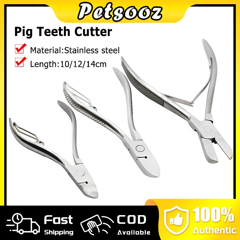 Piglet tooth cutter Stainless steel Pig teeth cutter Milk teeth ...