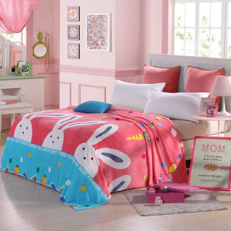 Selimut Baldu Gebu Soft Fleece Blanket Bercorak Printed Fleece Blanket ...