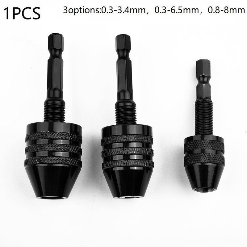 Penukaran Chuck Gerudi Tanpa Kunci, Saiz 1 / 4 ", Penyesuai Batang ...