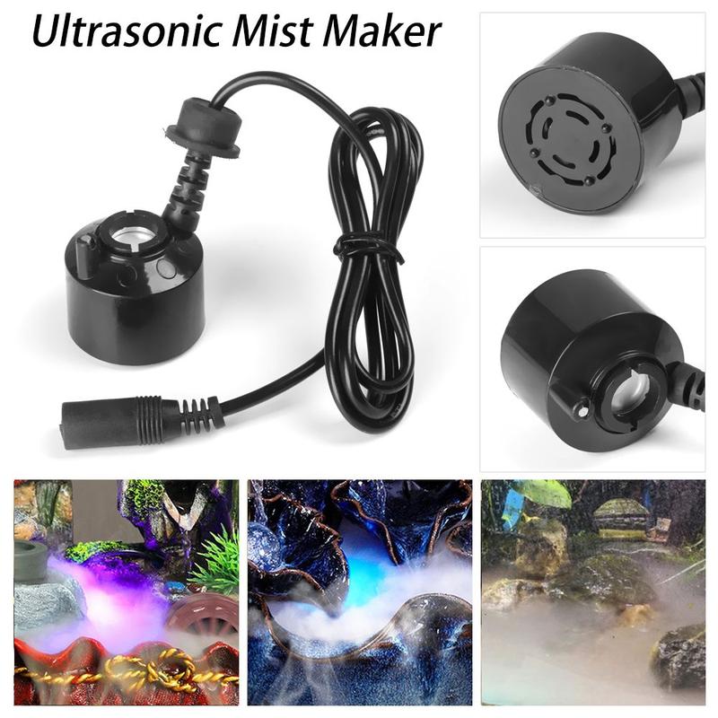 24V Fish Tank Heavy Fog Ultrasonic Humidifier Atomizer Air Mist ...