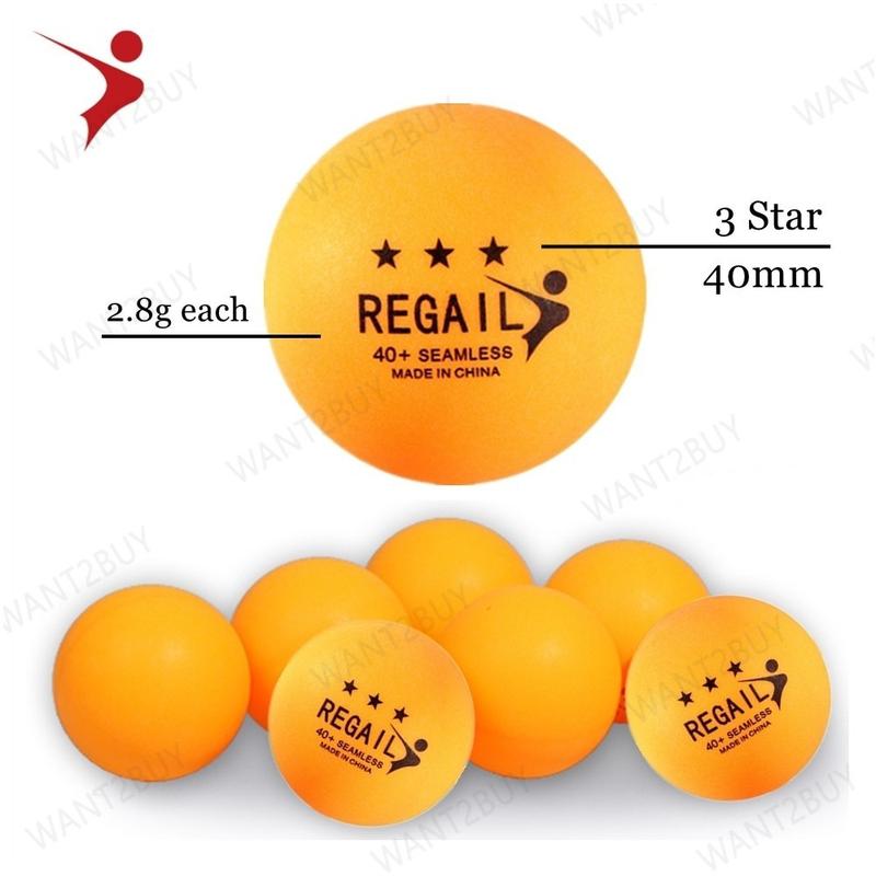 Bola Ping Pong Latihan Pepejal, ABS 3 Bintang 40 +, Gred Profesional ...