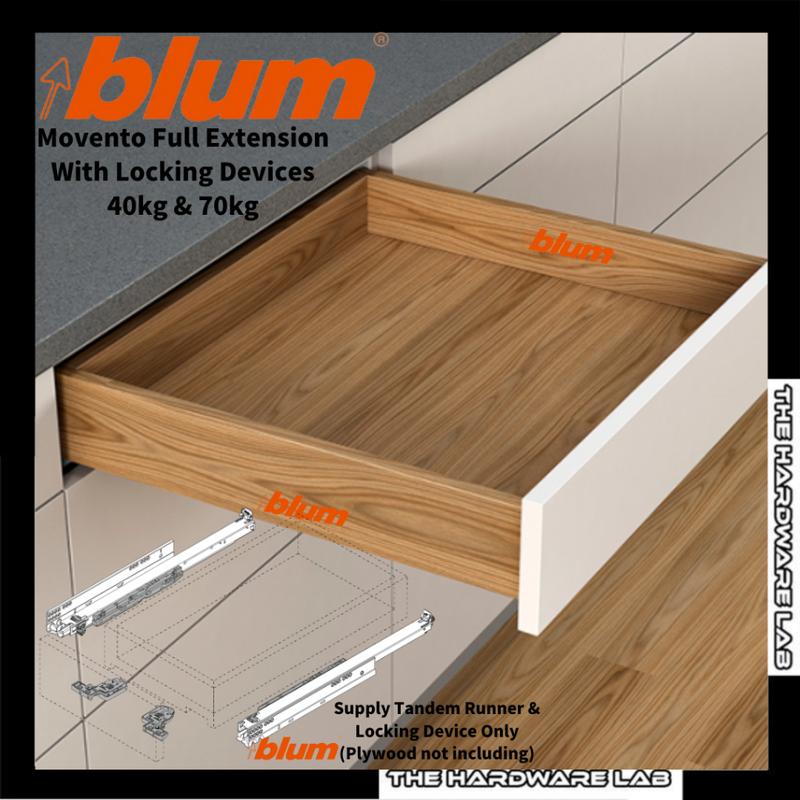 {The Hardware Lab}Blum Movento Runner With Locking Devices 40kg/70kg ...