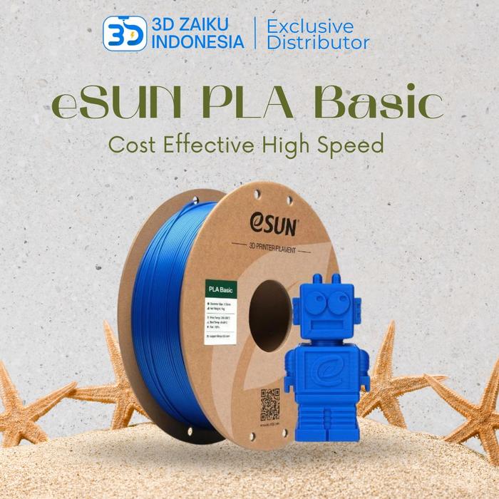 Jual eSUN PLA Basic 3D Filament Cost Effective High Speed 3D Printing ...