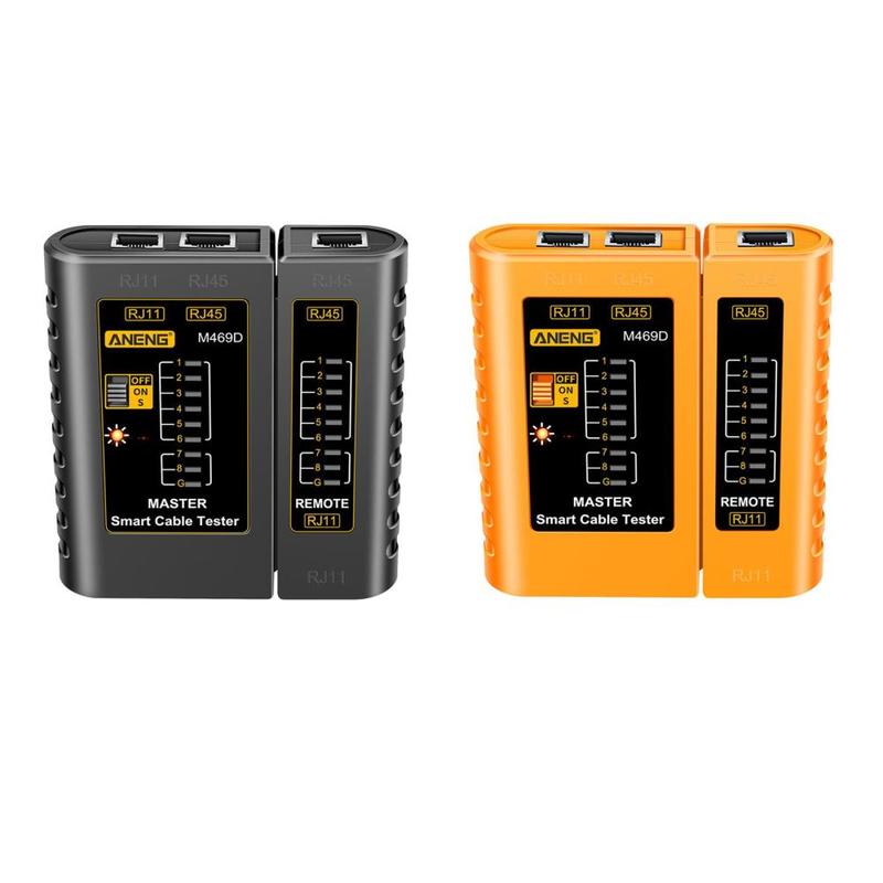 Network LAN Cable Tester RJ4511 Wire Test Tool Cat5 Cat5E Cat6 - TikTok ...