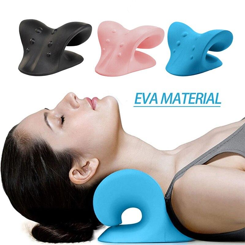 Neck Shoulder Stretcher Relaxer Cervical Chiropractic Traction - TikTok ...