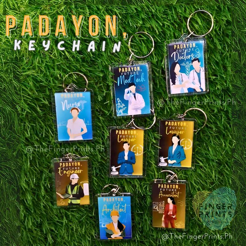 Padayon Keychain Future Profession Customized Personalize Acrylic ...