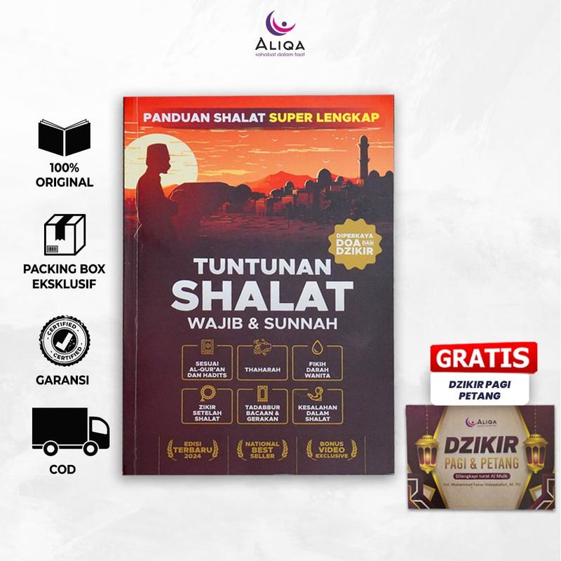BUKU TUNTUNAN SHOLAT SUPER LENGKAP WAJIB DAN SUNNAH+Bonus Dzikir - Shop | Tokopedia