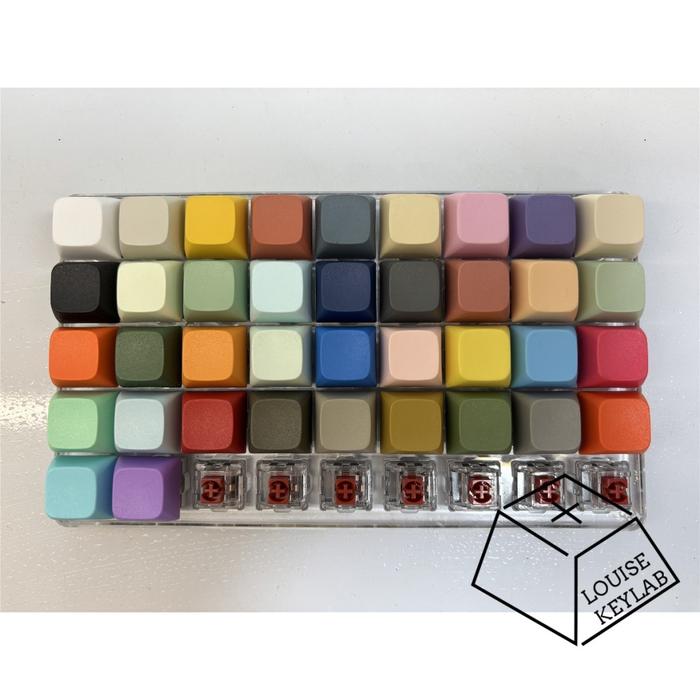 Jual Keycaps polos matte PBT profil XDA 9.3mm mechanical keyboard ...