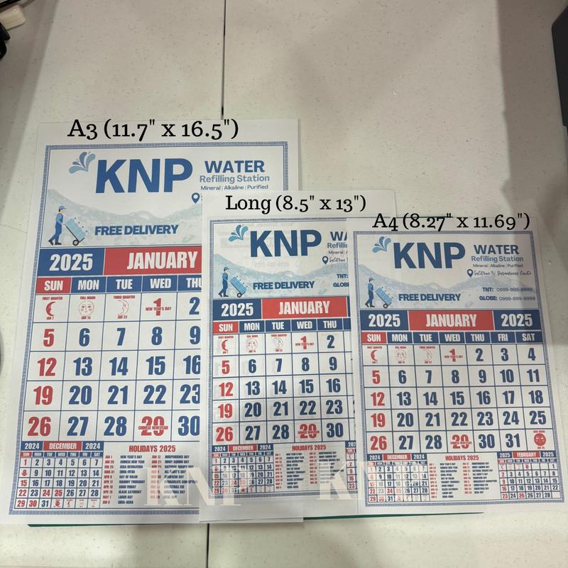 [Commercial Calendar] 50 pcs. Personalized | Free Layout | 6 - TikTok ...