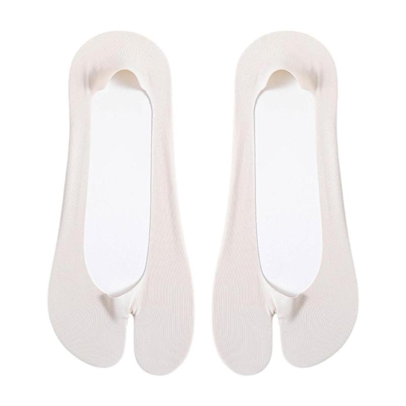 2 Toe Socks Lightweight Portable Ankle Toe Socks for Casual Sports ...
