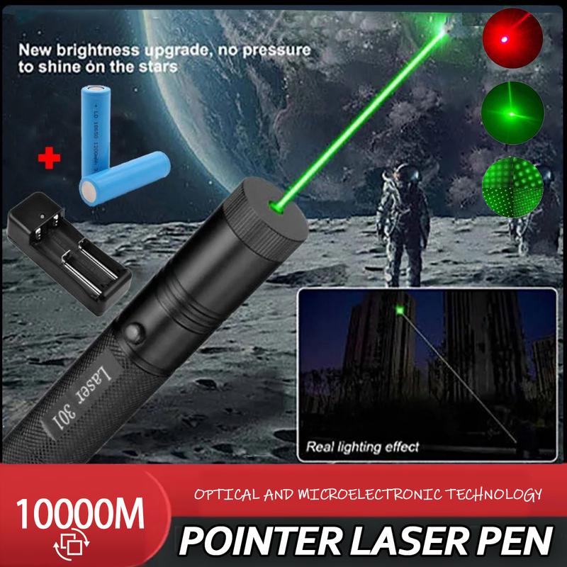 Laser Light Green Red Laser Pointer Laser Pen Adjustable Focus - TikTok ...