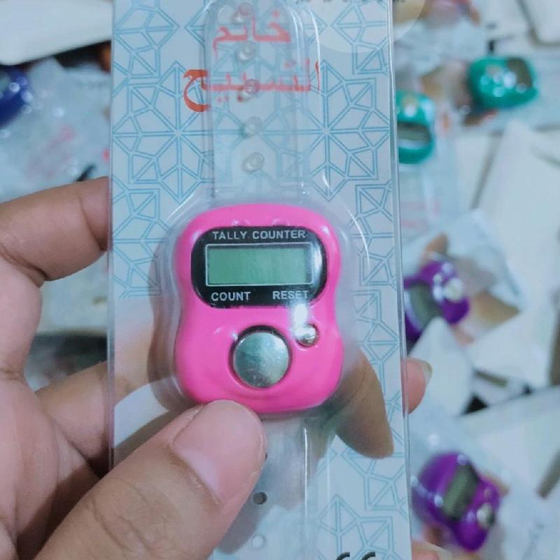 Tasbih Digital Mini Tally Counter Alat Hitung Tasbeh Digital / Finger ...