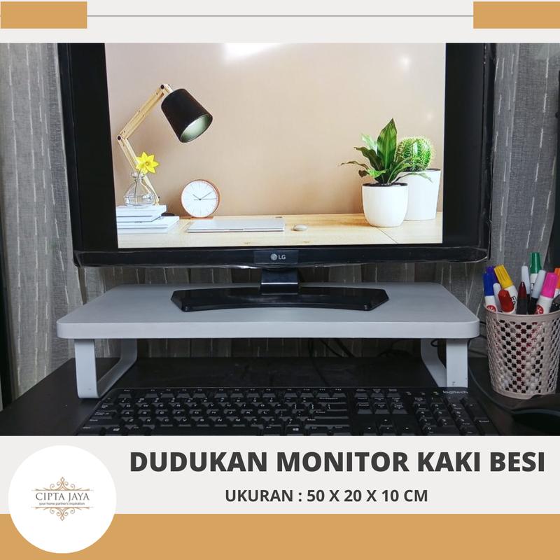 Dudukan Stand Meja Tatakan Tempat Rak Monitor Komputer Lapto - Shop ...