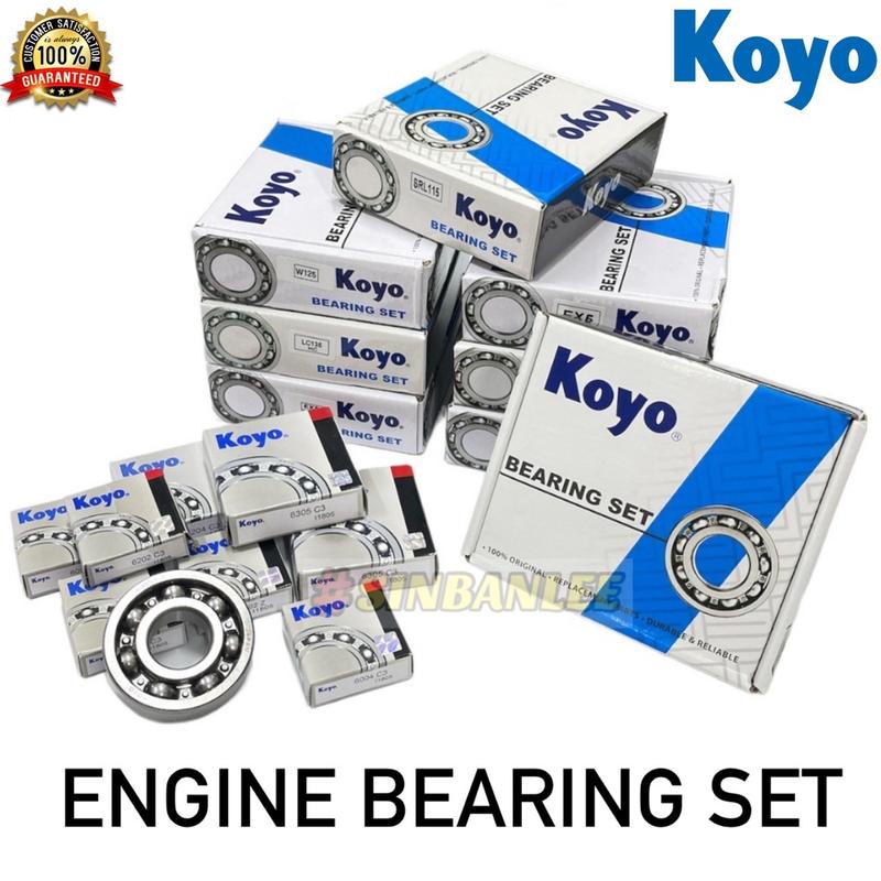 KOYO C3 ENGINE BEARING FULL SET LC135 Y15 RXZ SRL 110 SRL110 - TikTok ...