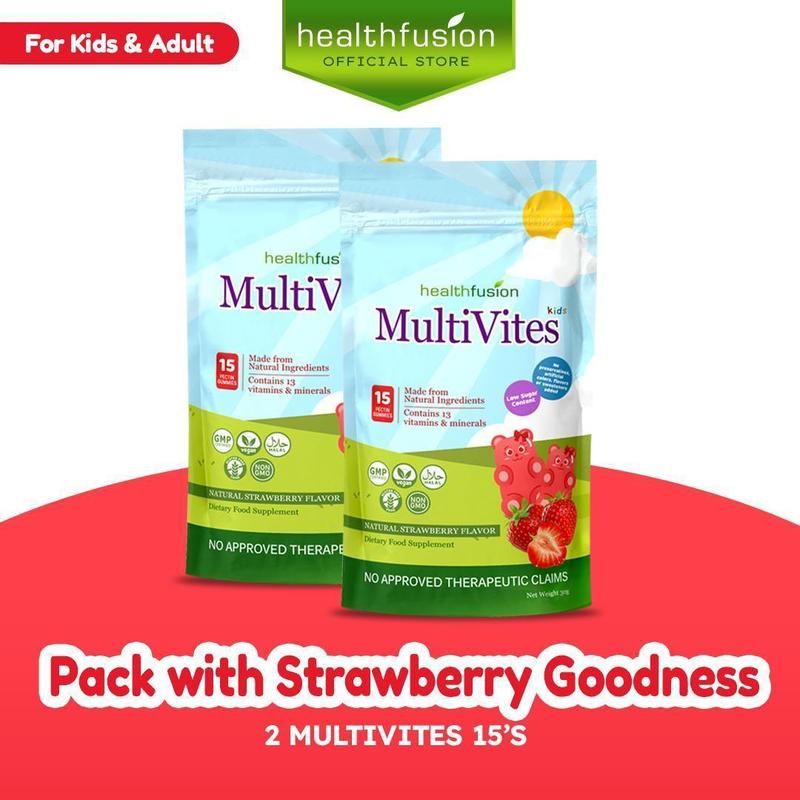 Health Fusion Multivites Pack of 2 (30 Pectin Gummies) | 13 in - TikTok ...