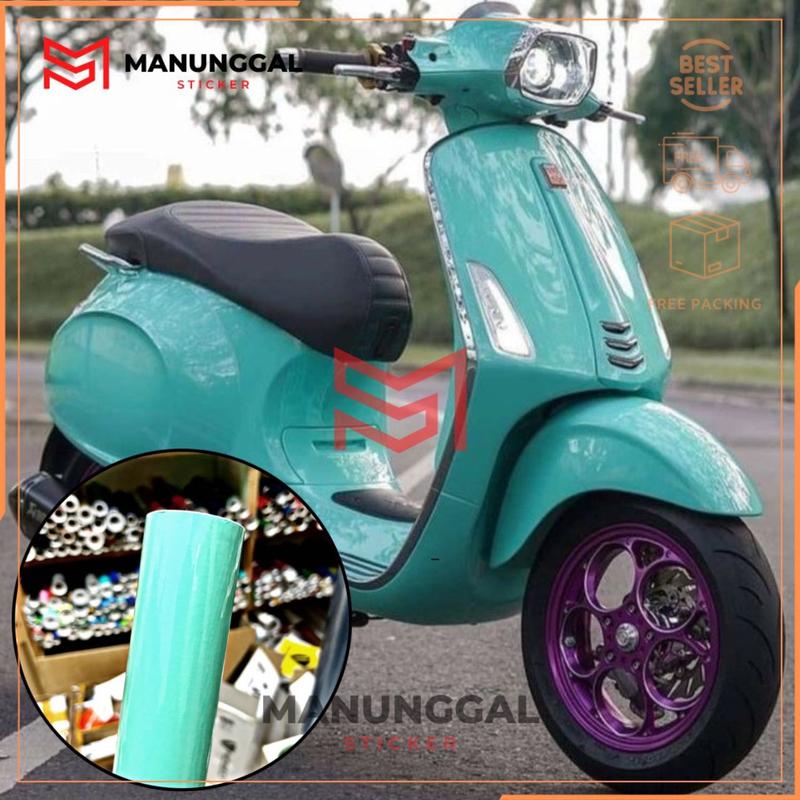 Skotlet motor hijau mint glossy untuk variasi body kendaraan - Shop ...