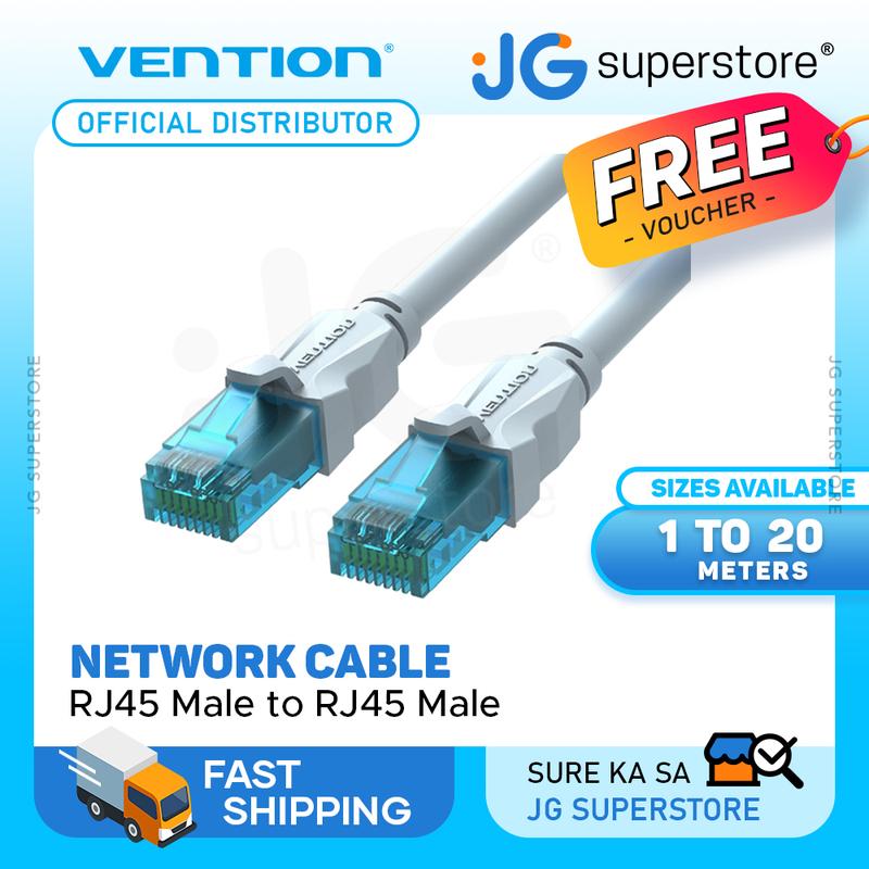 CLEARANCE SALE Vention CAT5E Ethernet Round Cable UTP Patch Lan ...