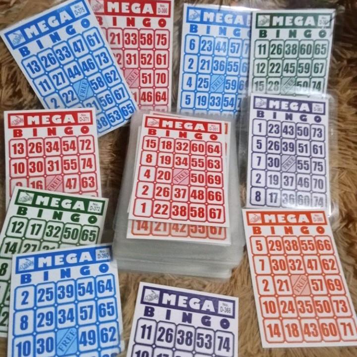 10 pcs laminated bingo card MEG* - TikTok Shop Philippines