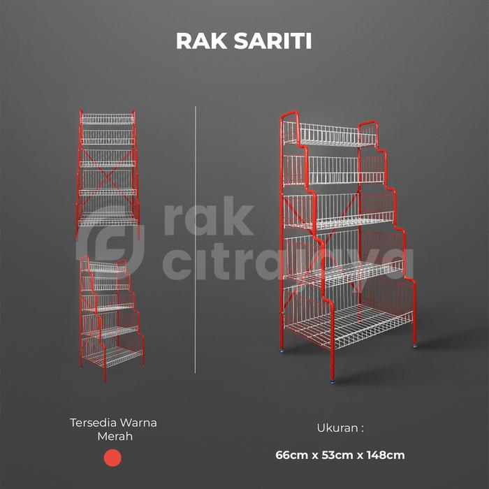 Promo SARITI RAK TOKO DISPLAY SNACK CIKI BESI JUMBO SERBAGUNA | MELODY ...