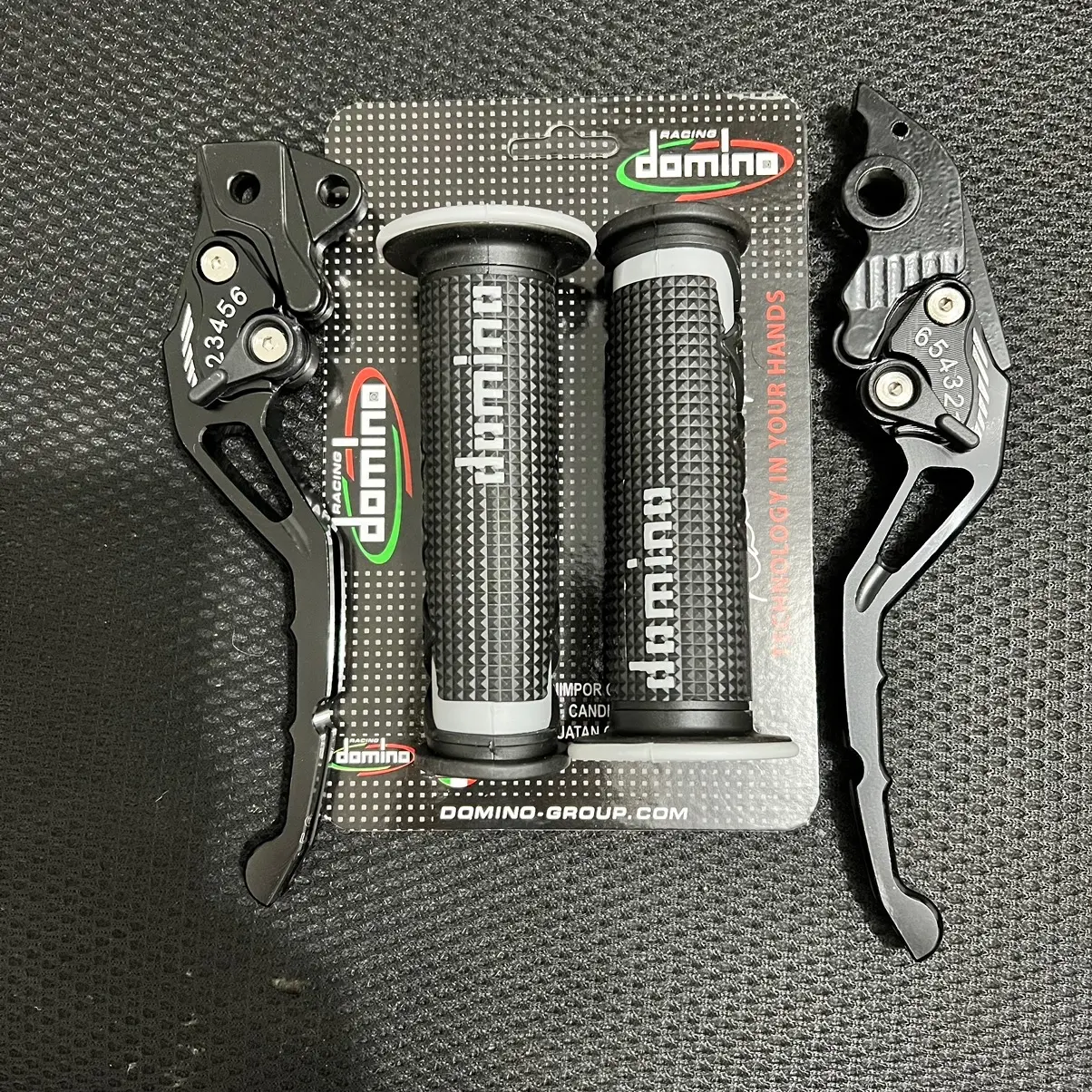 Handgrip domino Shark + Handle rem setelan cnc / Vario beat mio Nmax ...