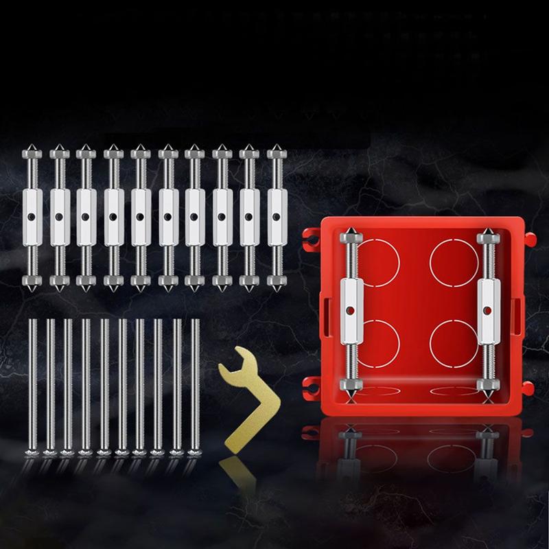 2/10PCS Junction Box Kit Damage Repair Tool Wall Mount Socke - TikTok ...
