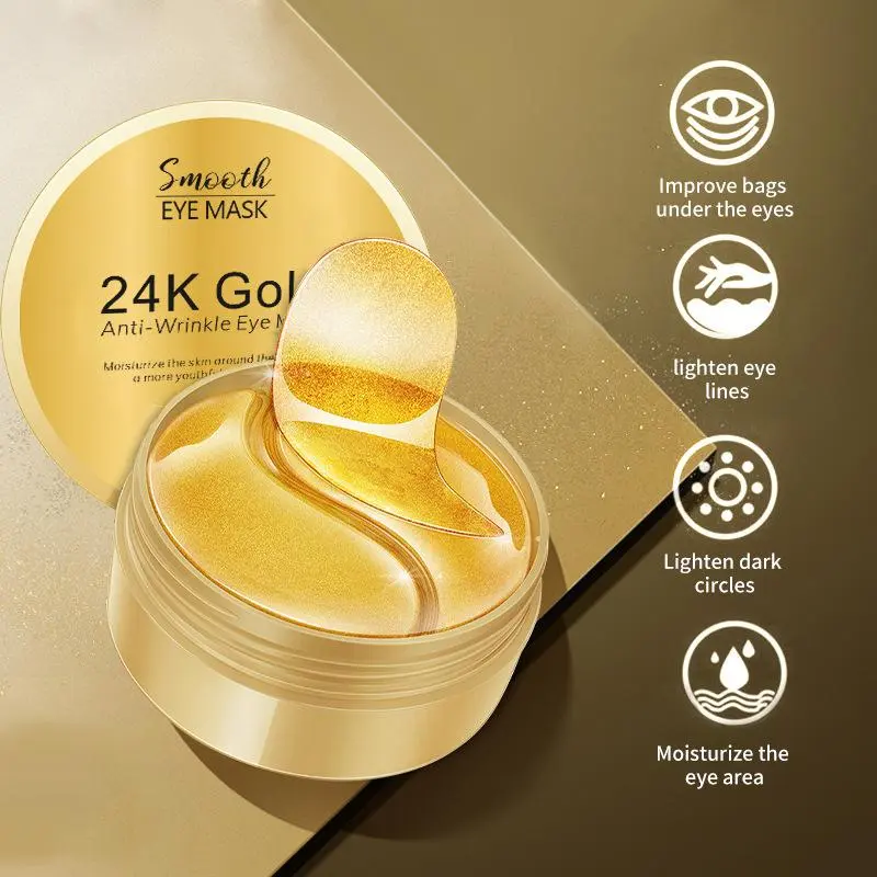 Moisturizing under Eye Skincare Patches, 60pcs/set Hydrating Eye Patch, under Eye Moisturizer ...