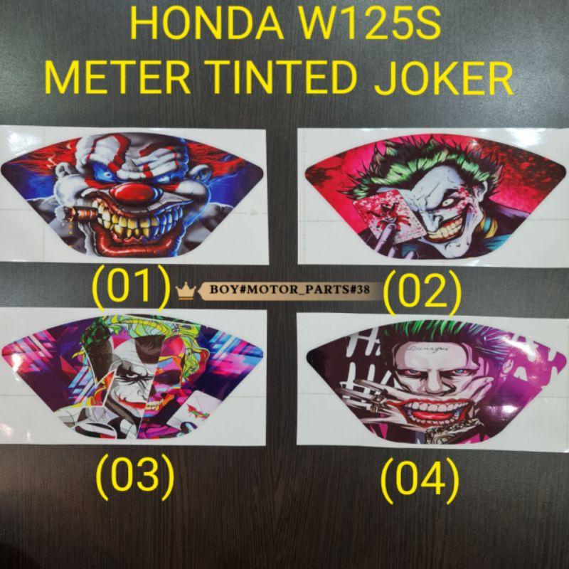 STIKER METED MOTOR SEDIA ADA WAVE 125S W125S METER TINTED JOKER ...