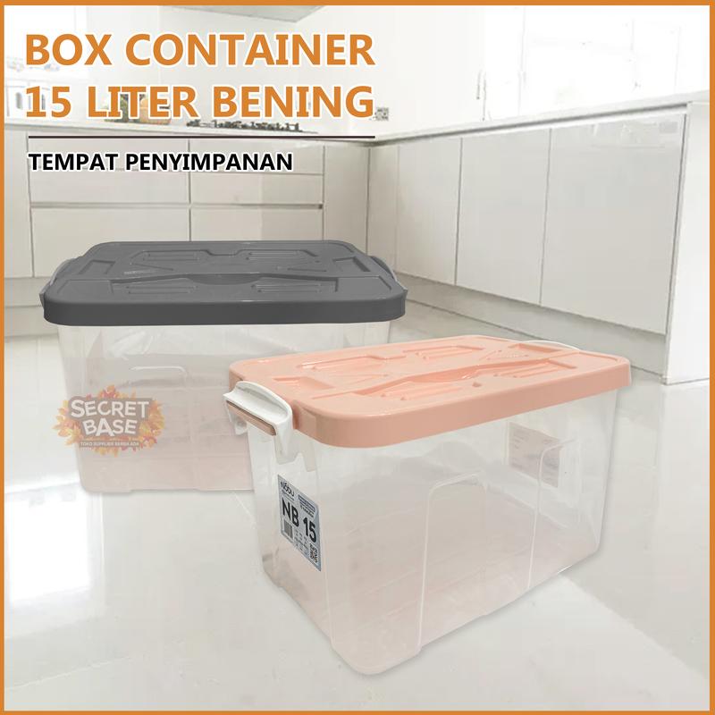 [COD] BOX CONTAINER 15 LITER - Kontainer Box Plastik / Container - Shop ...