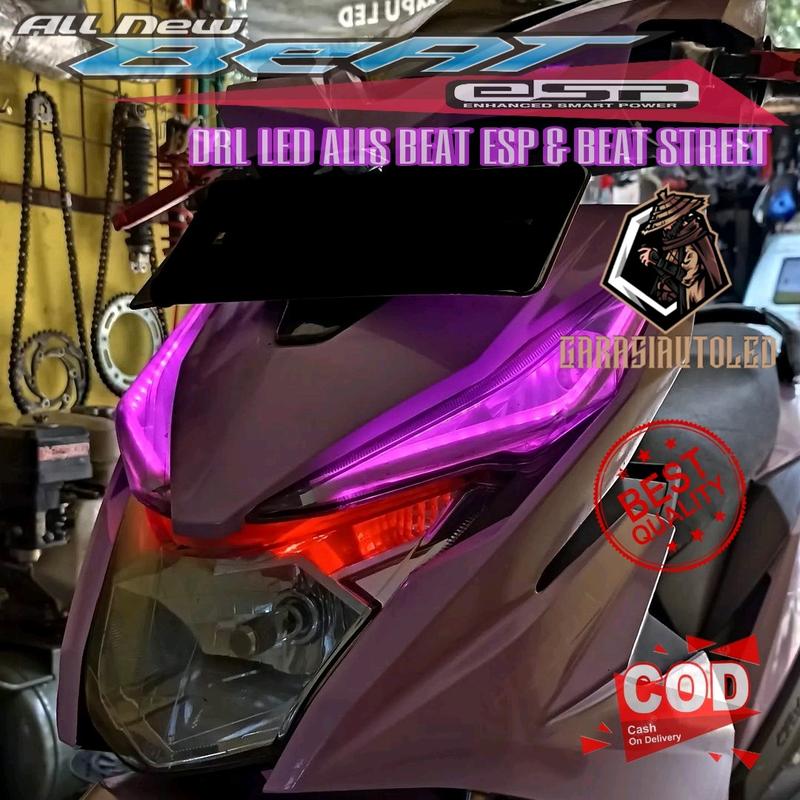 Lampu LED DRL Alis Fleksibel Universal 12V Slim Honda Beat ESP - Shop | Tokopedia