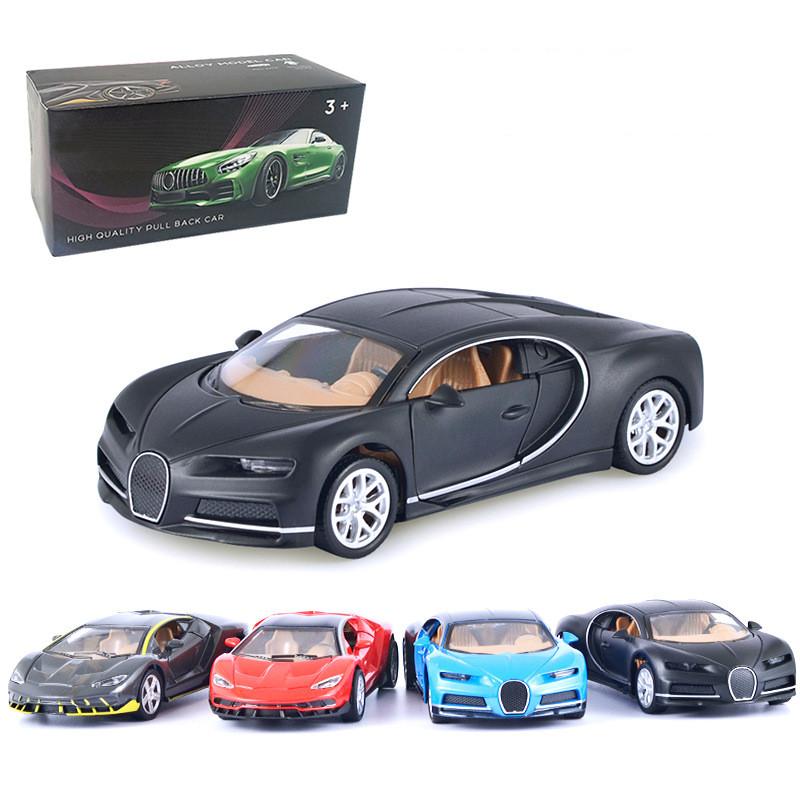1/32 Alloy Bugatti Super Sports Car Model Toy Die Cast Pull Back ...