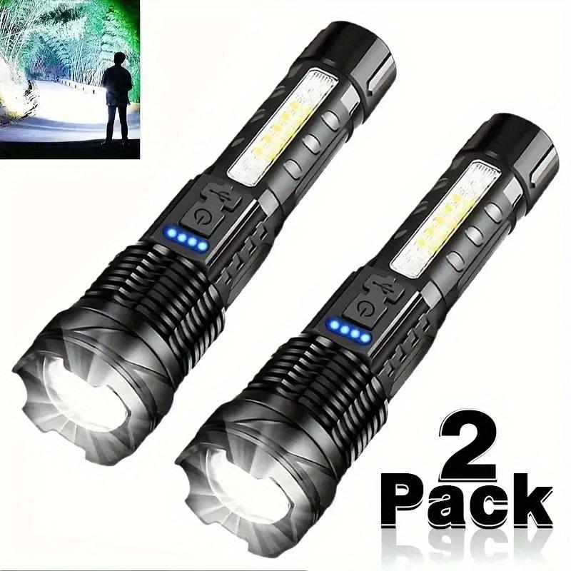 outdoor sport 2-Pack USB Rechargeable High Power LED Handheld ...