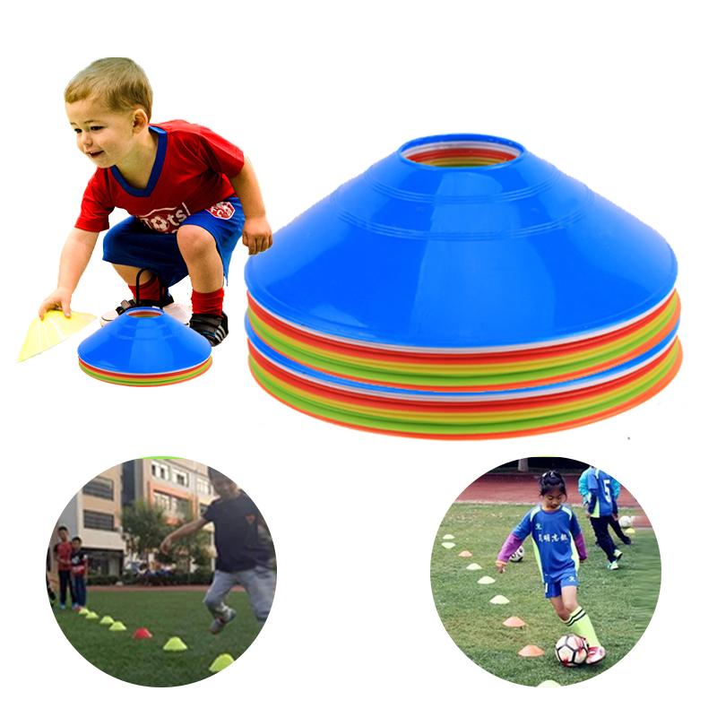 Kid 10pcs Soccer Disc Cones Set Soccer Pro Agility Discs Dis - TikTok ...