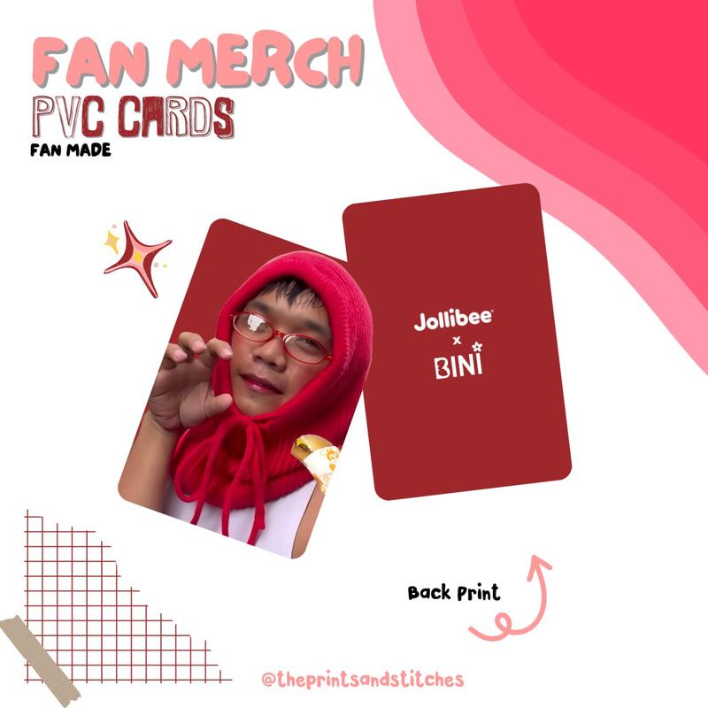 BINI MANOY PVC CARD | PER PIECE FAN MADE ONLY - TikTok Shop Philippines