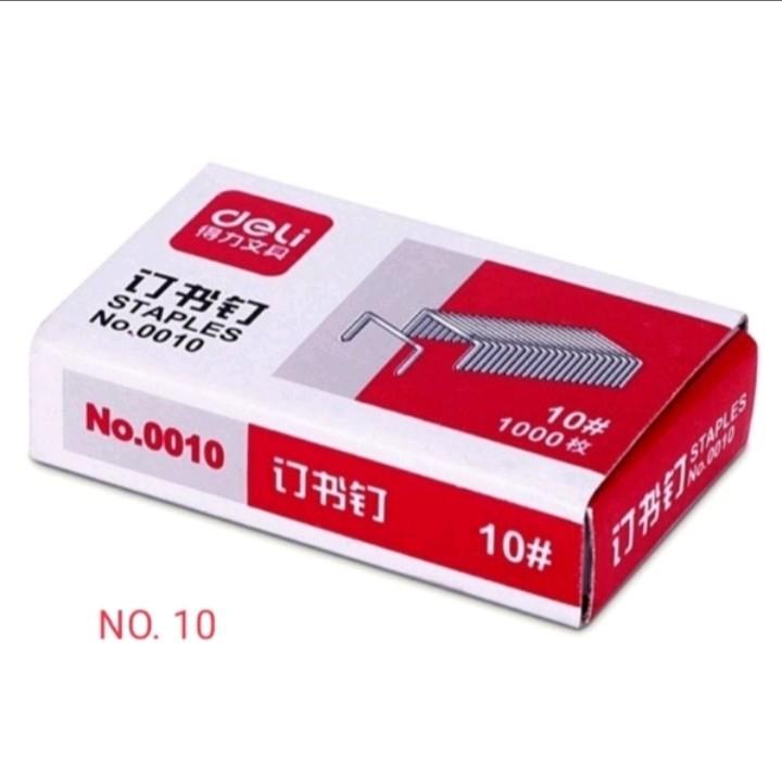 Deli 0012 /0010 Staple No. 10 Staple 24/6 Staples Dawai Kokot - TikTok ...