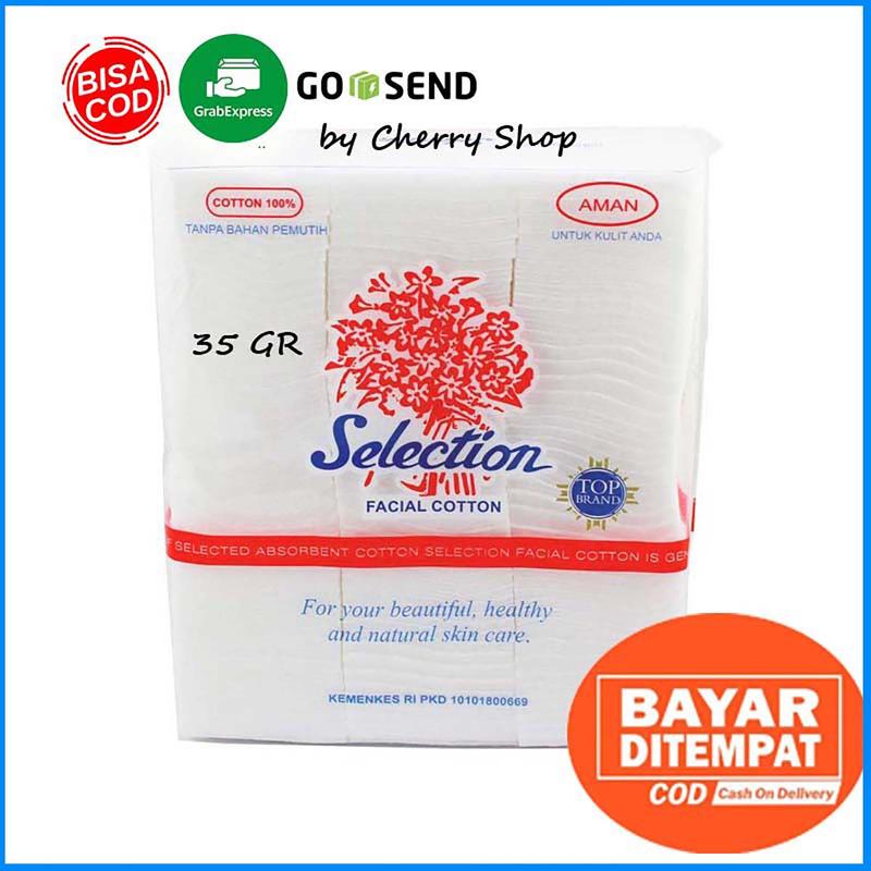 Kapas Wajah Selection 35gr / Selection Facial Cotton Pembersih Toner ...