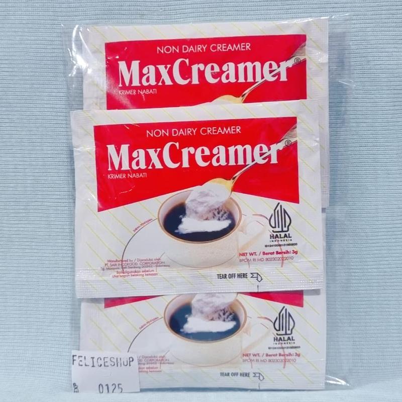 Max Creamer Non Dairy Creamer (10 Sachet) - Shop | Tokopedia