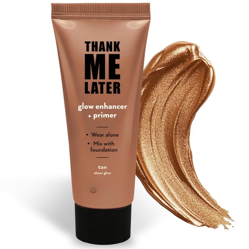 Thank Me Later Glow Enhancer - Hydrating Primer & Highlighter for , Vegan & Cruelty-Free, No ...