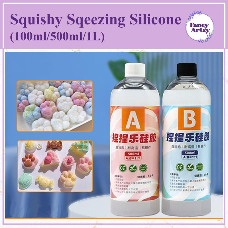 Fancyartsy Squishy DIY Super-Soft Silicone for Squeezing Silicone ...