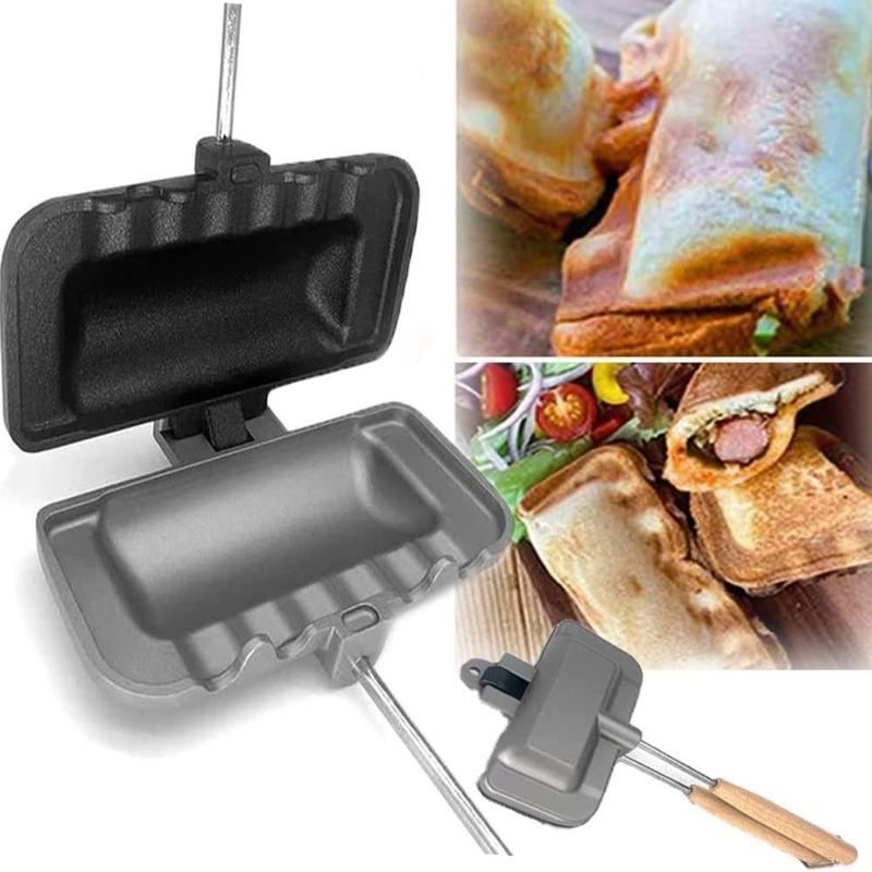 [COD] Kuali Sandwic Dua Sisi, Tidak Melekat, Mudah Alih, Boleh - TikTok ...