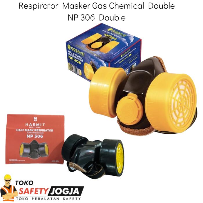 Jual Masker Gas Respirator NP 306 Double Filter - Kab. Sleman ...
