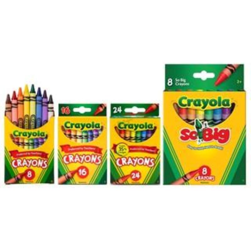 Crayola Crayons Set of 8,16,24 SCHOOL SUPPLIES - TikTok Shop Philippines