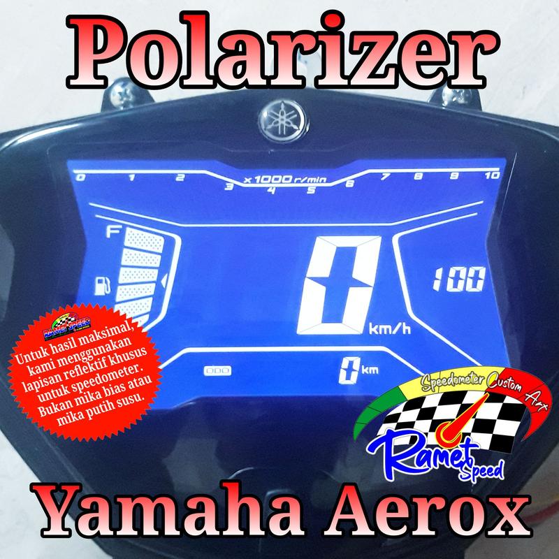 Polarizer speedometer Yamaha Aerox polaris speedometer yamah - Shop | Tokopedia