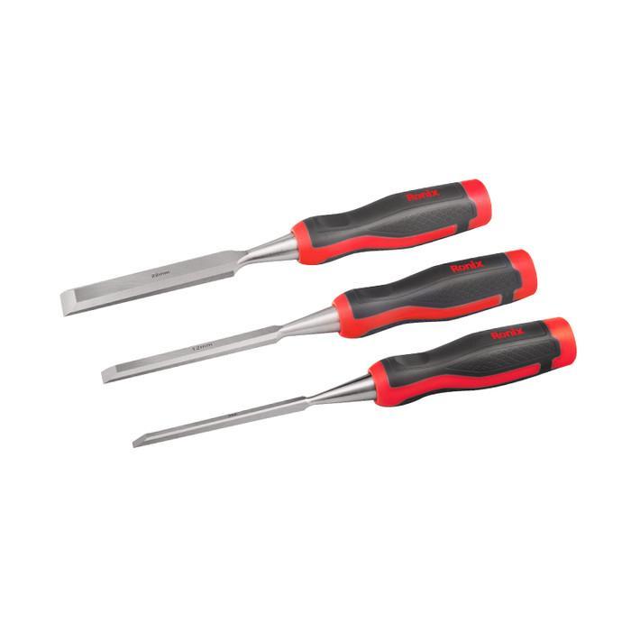 Jual Wood Chisel, 6/9/12/14/19/22/25mm, Cr-V, TPR + PP + Steel cap ...