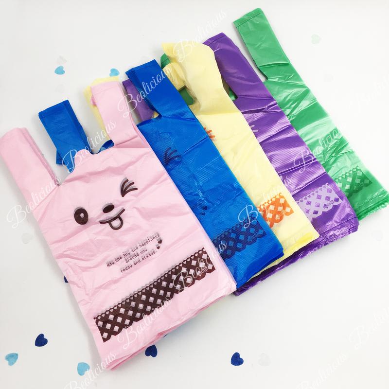Beg Plastik Comel, 50pcs, Sesuai untuk Goodies, Hadiah Tadika, - TikTok ...