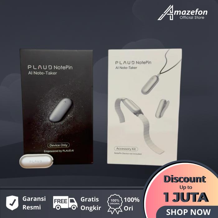 Promo PLAUD Note Pin Ai Voice Recorder Empowered By Chatgpt Bahasa ...
